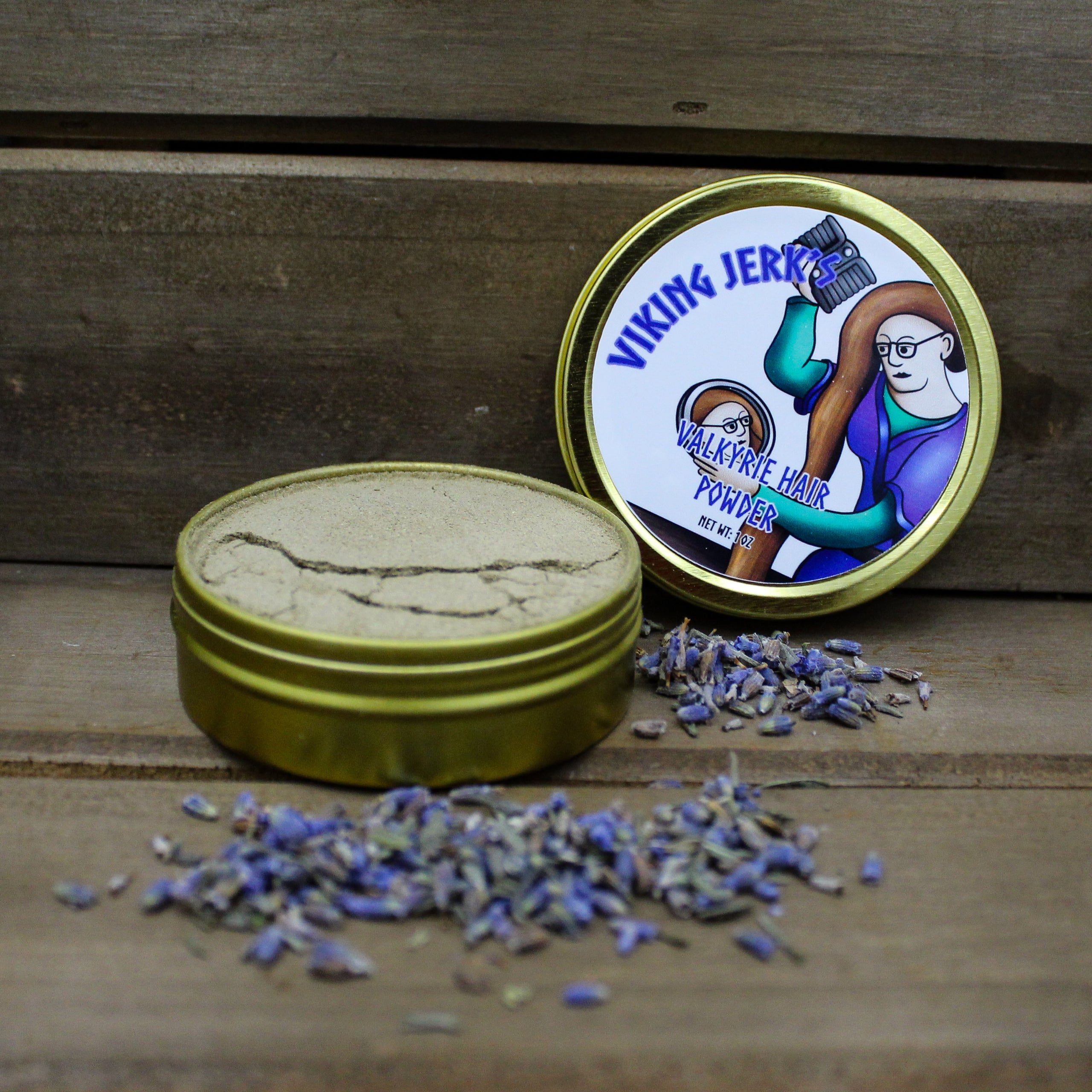 Viking Jerk's Valkyrie Hair Powder (Lavender and mint) | Rigr Crafts