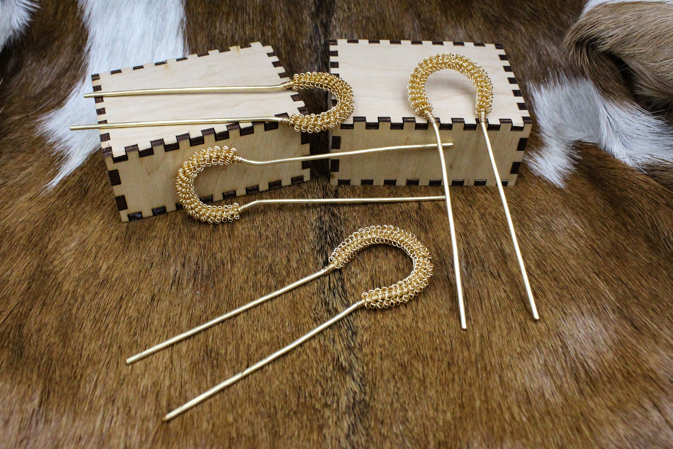 Medieval Hairpin (14th Century) - Recreated Historical Artifact ...